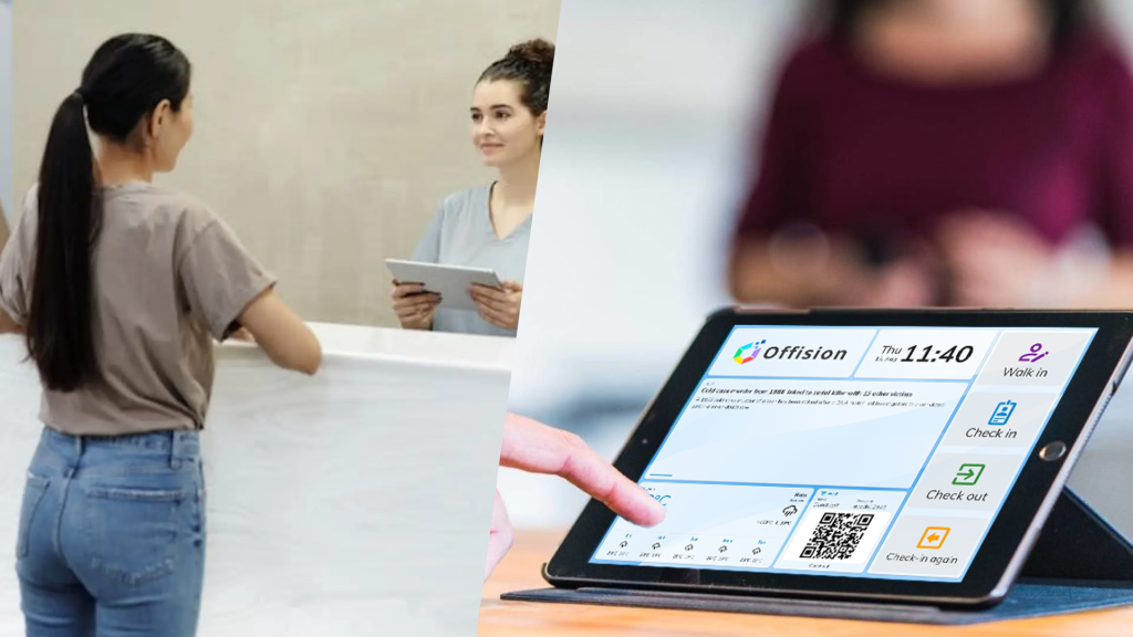 How a Signage Panel Supports Visitor Self-Service – Offision Insights