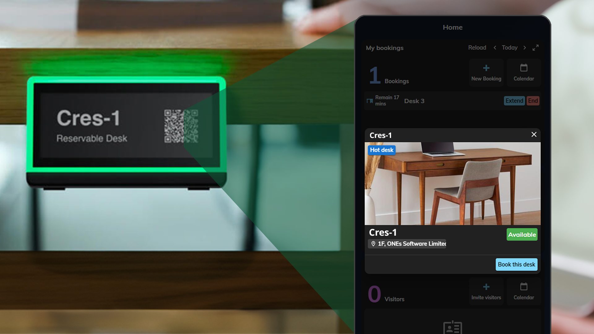 Revolutionizing Workspace Management: Offision and Crestron Desk Q ...